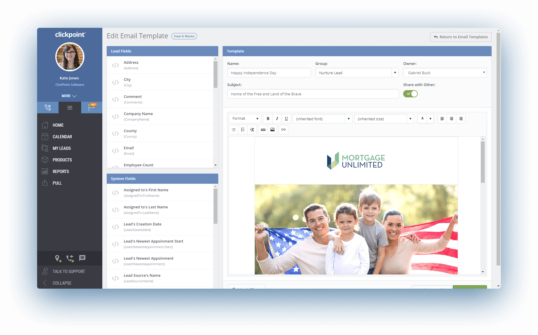 Sales Email Software, Lead Nurture Platform – ClickPoint